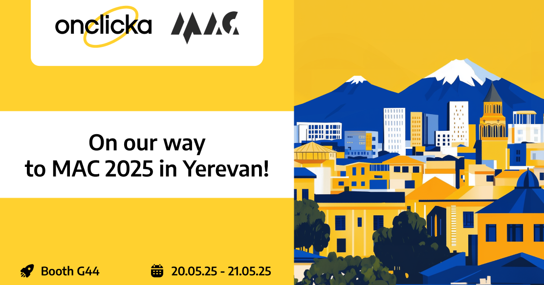 OnClickA’s Next Destination: MAC Affiliate Conference Yerevan 2025 | OnClickA AD Network